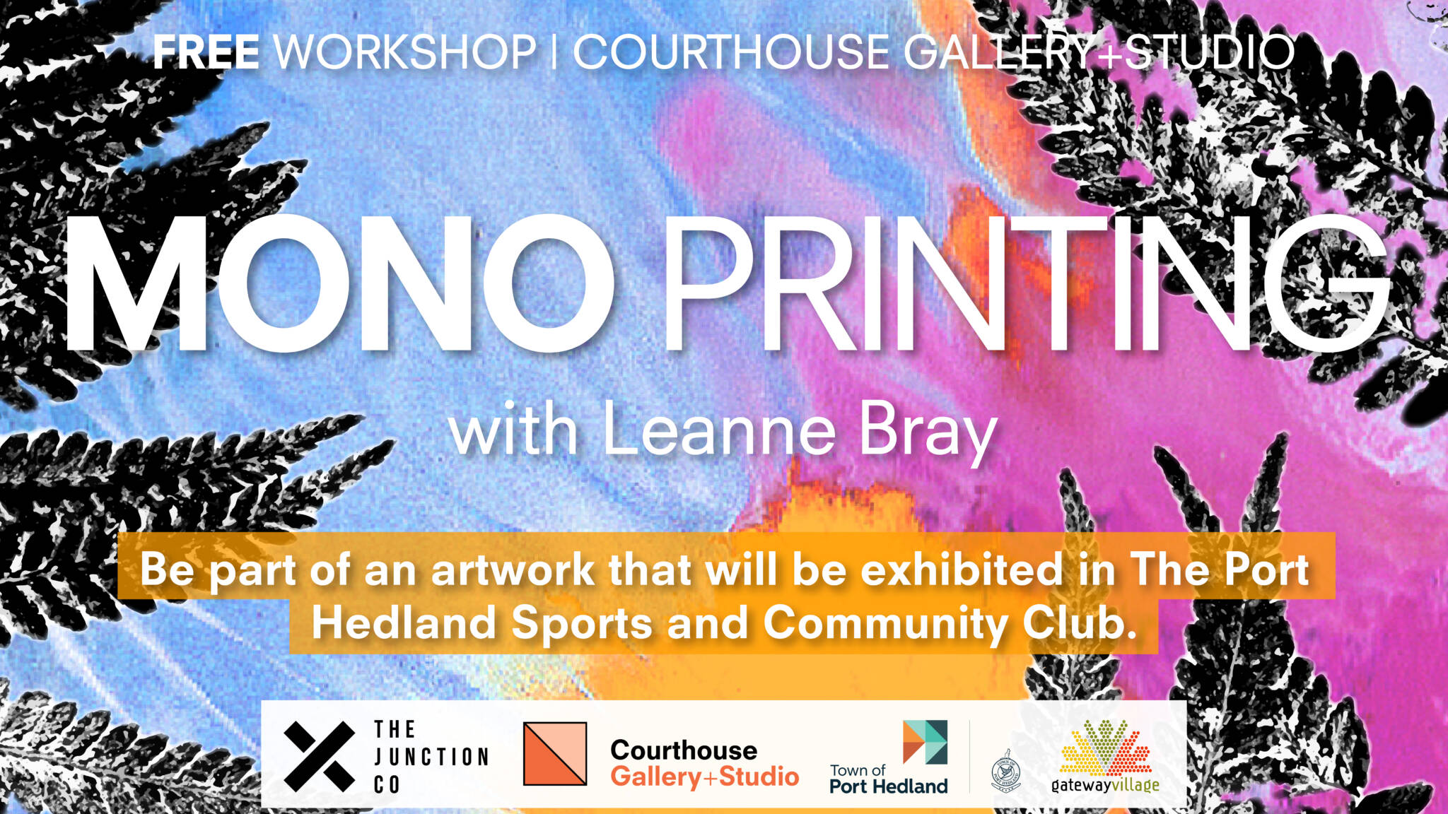 Mono Printing - Courthouse Gallery+Studio