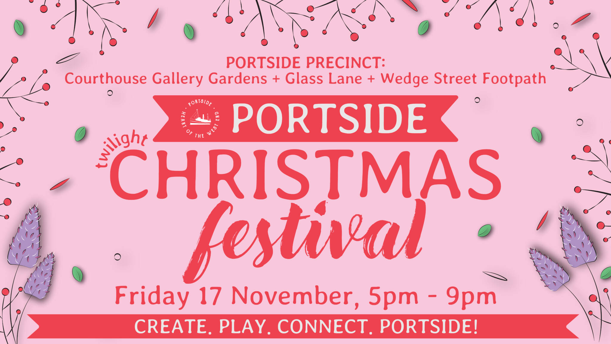 2023 PORTSIDE TWILIGHT CHRISTMAS FESTIVAL - Courthouse Gallery+Studio