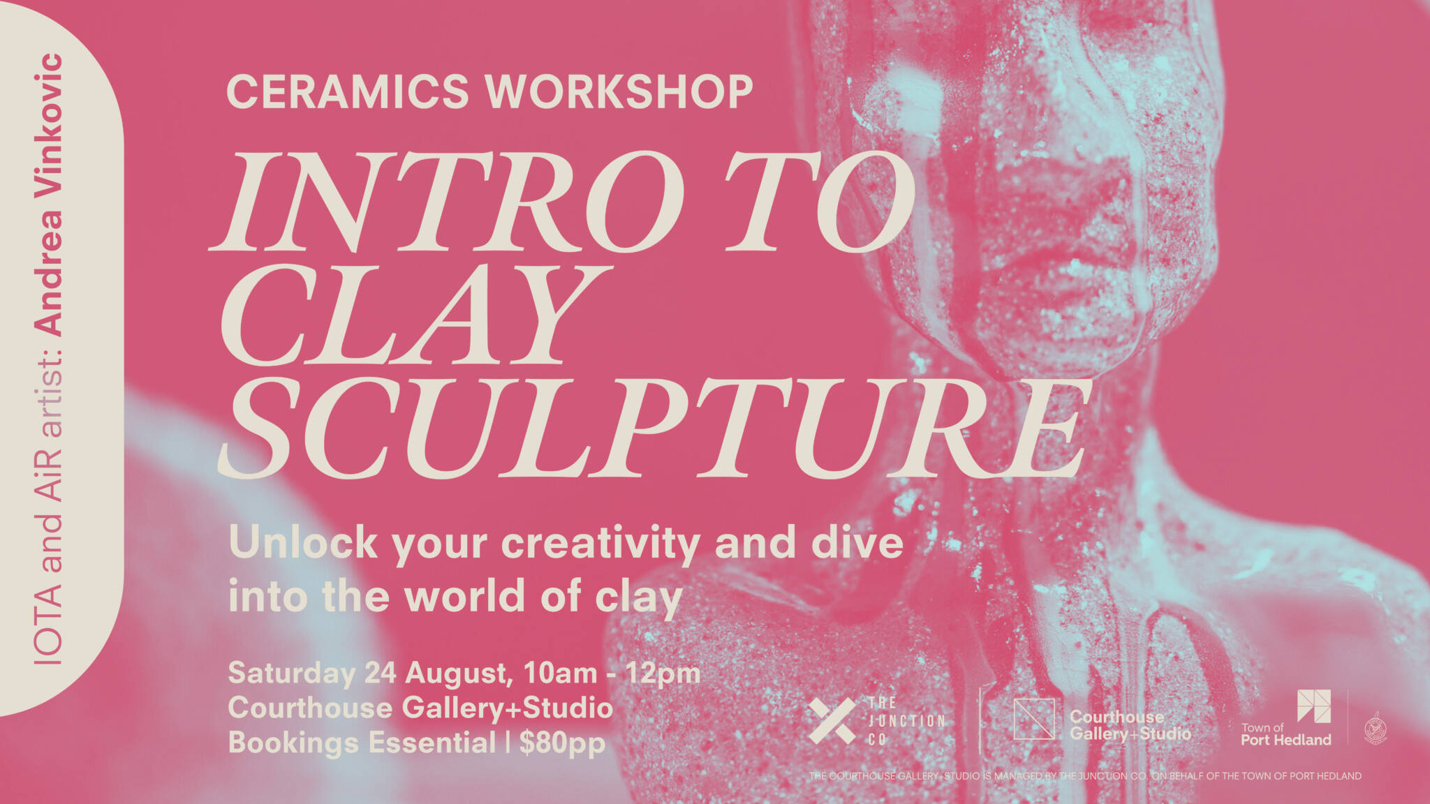 Intro to Clay Sculpture - Courthouse Gallery+Studio