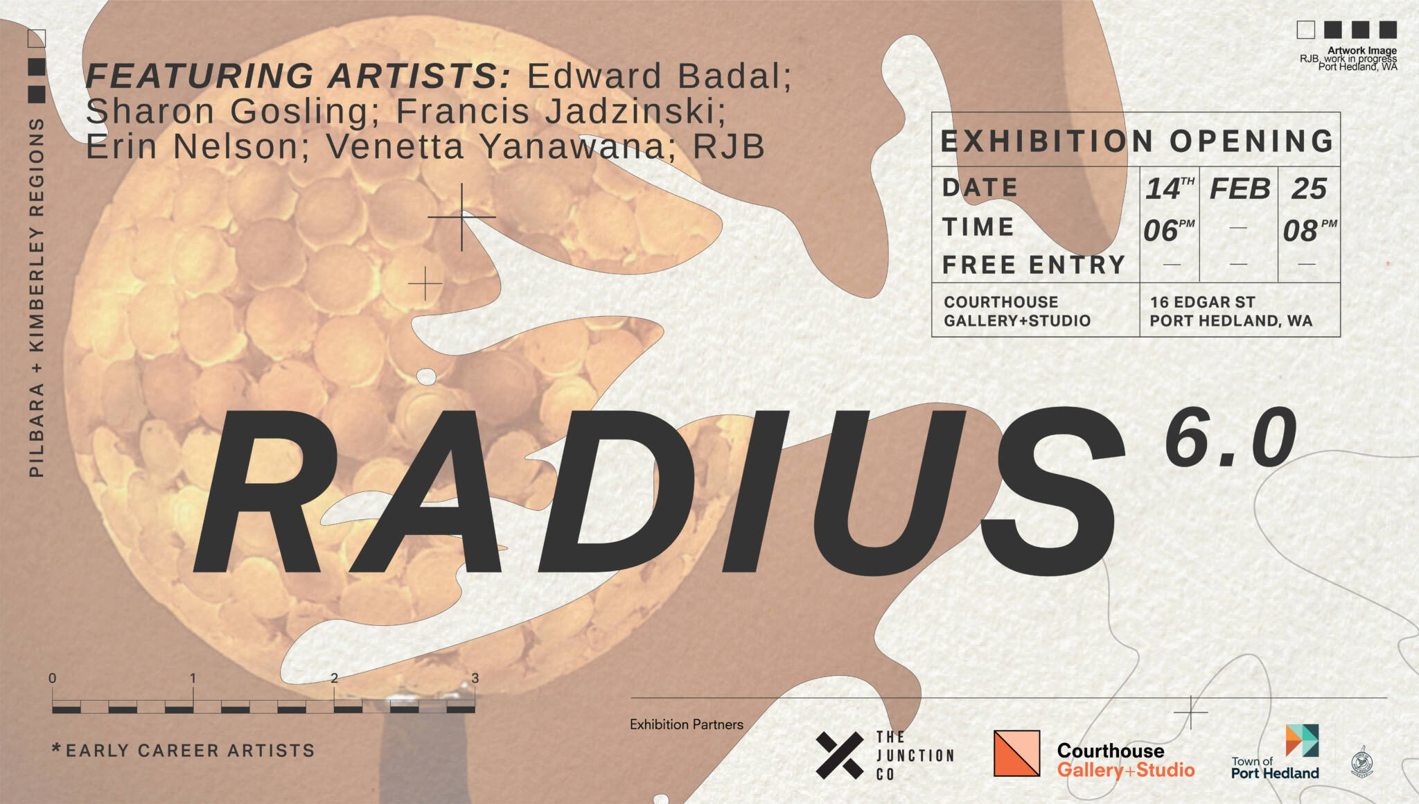 Radius 6.0 Exhibition Opening Event - Courthouse Gallery+Studio